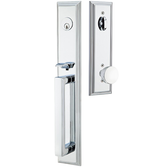 Emtek Melrose Tubular Entryset Full Length with Laurent Knob – New York ...